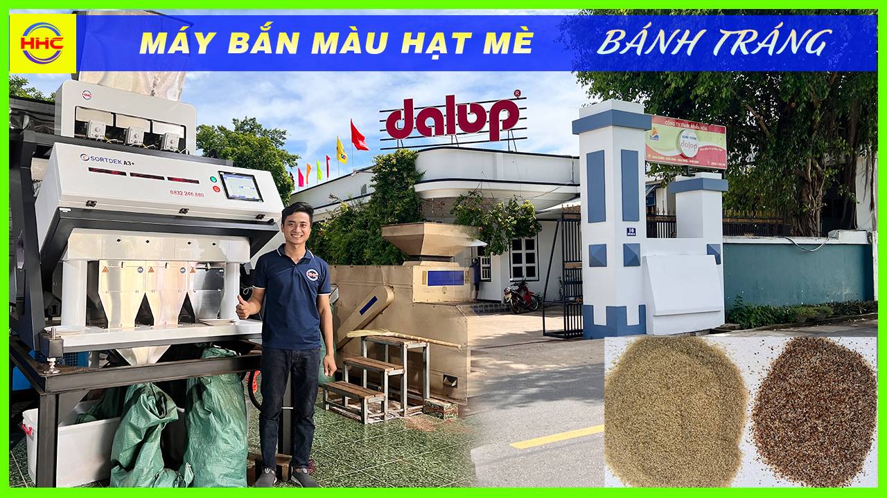 Dự Án Máy Bắn Màu Hạt Mè Dalop Bình Định | Gọi: 0832246880